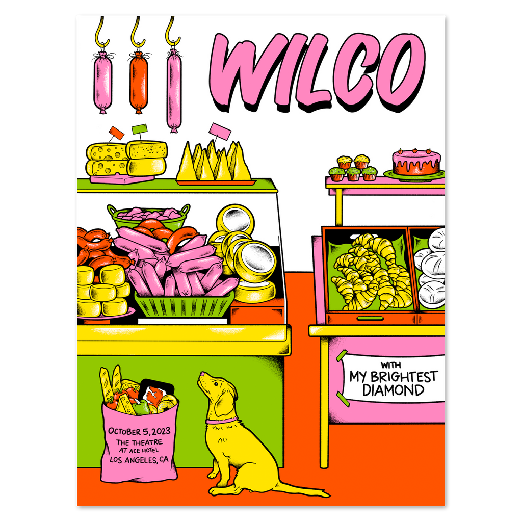 Ace Hotel 10 5 23 Los Angeles LA Poster Wilco Store ace-hotel-10-5-23-los-angeles-la-poster-wilco-store